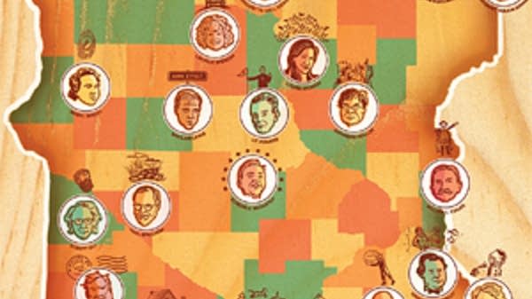 Map showcases notable Minnesota authors | MPR News