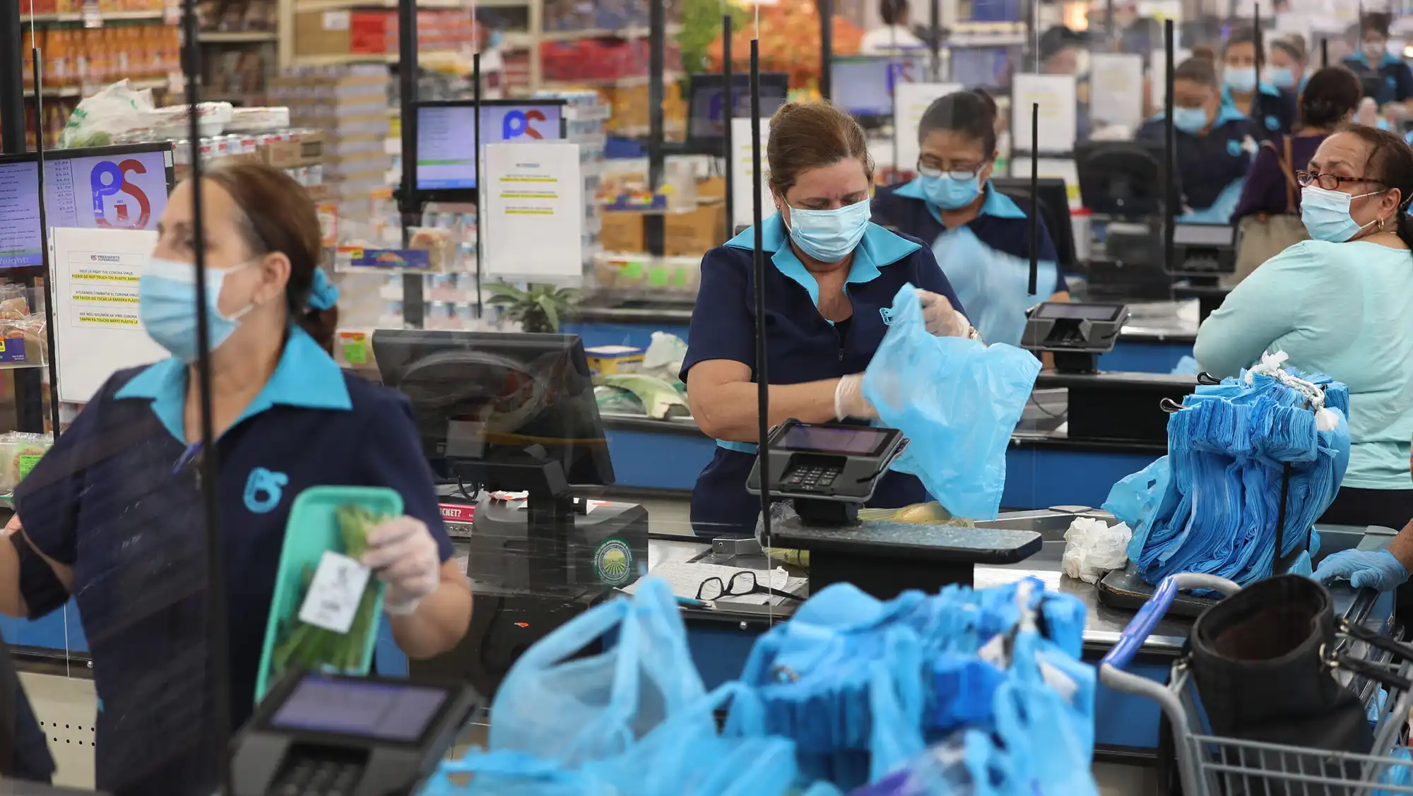 What it was like to work at a grocery store during peak COVID