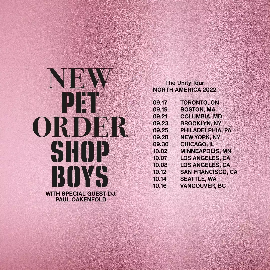 New Order and Pet Shop Boys