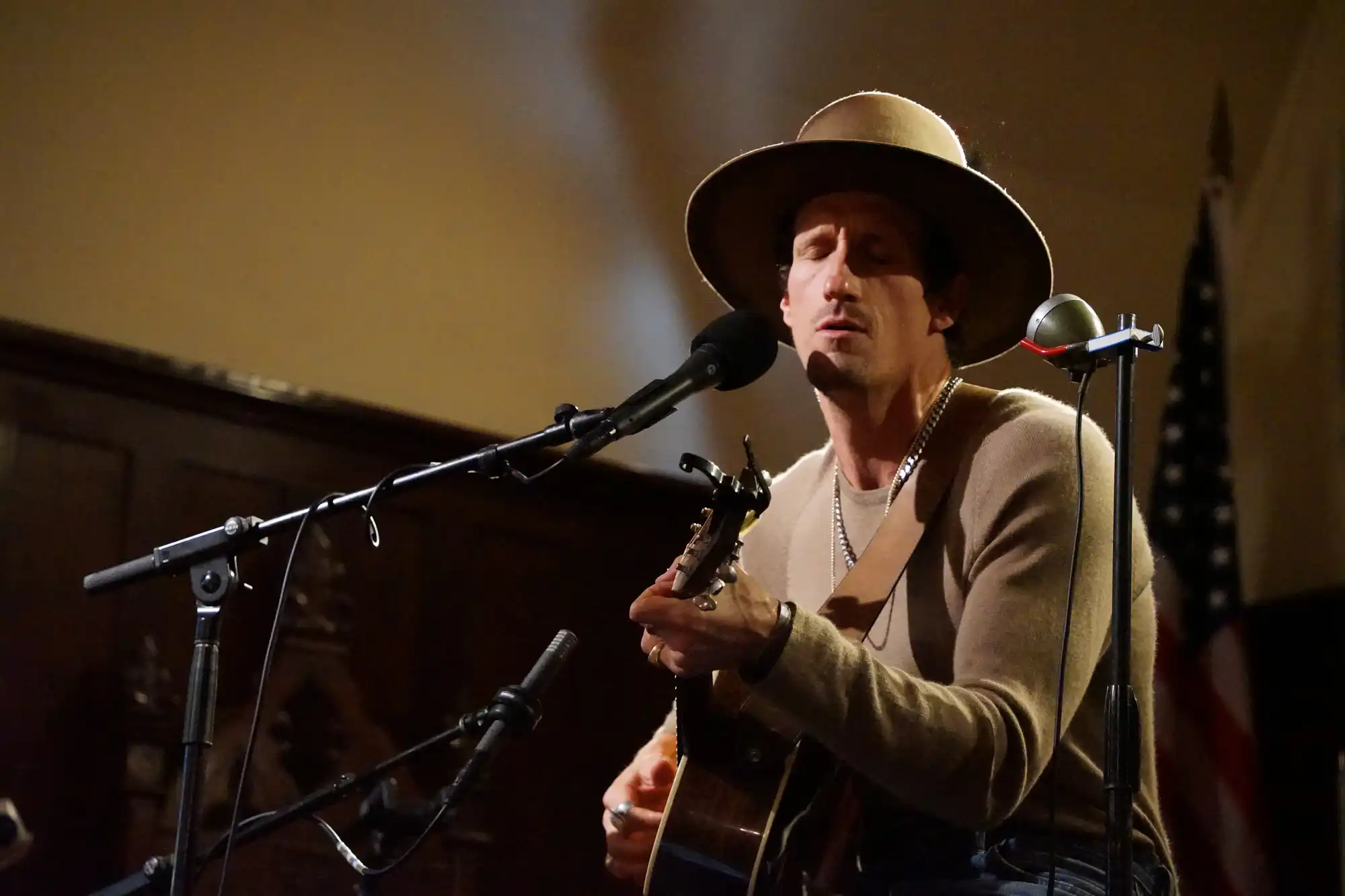David Shaw of the Revivalists plays an intimate set at Virginia Street ...
