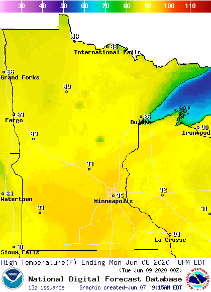 Temps and humidity on the rise; NW Minnesota may see some severe storms ...