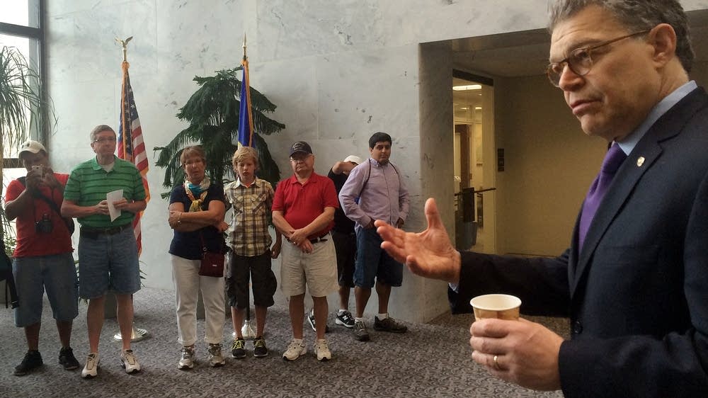 Five years in, Franken's approach wins over skeptical Senate | MPR News