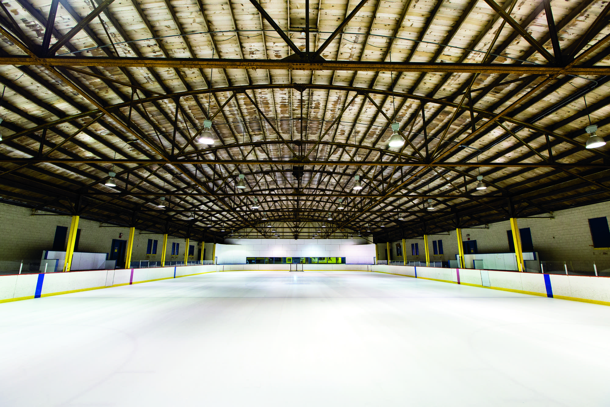 Minnesota photographer captures hockey rinks, the calm before the game ...