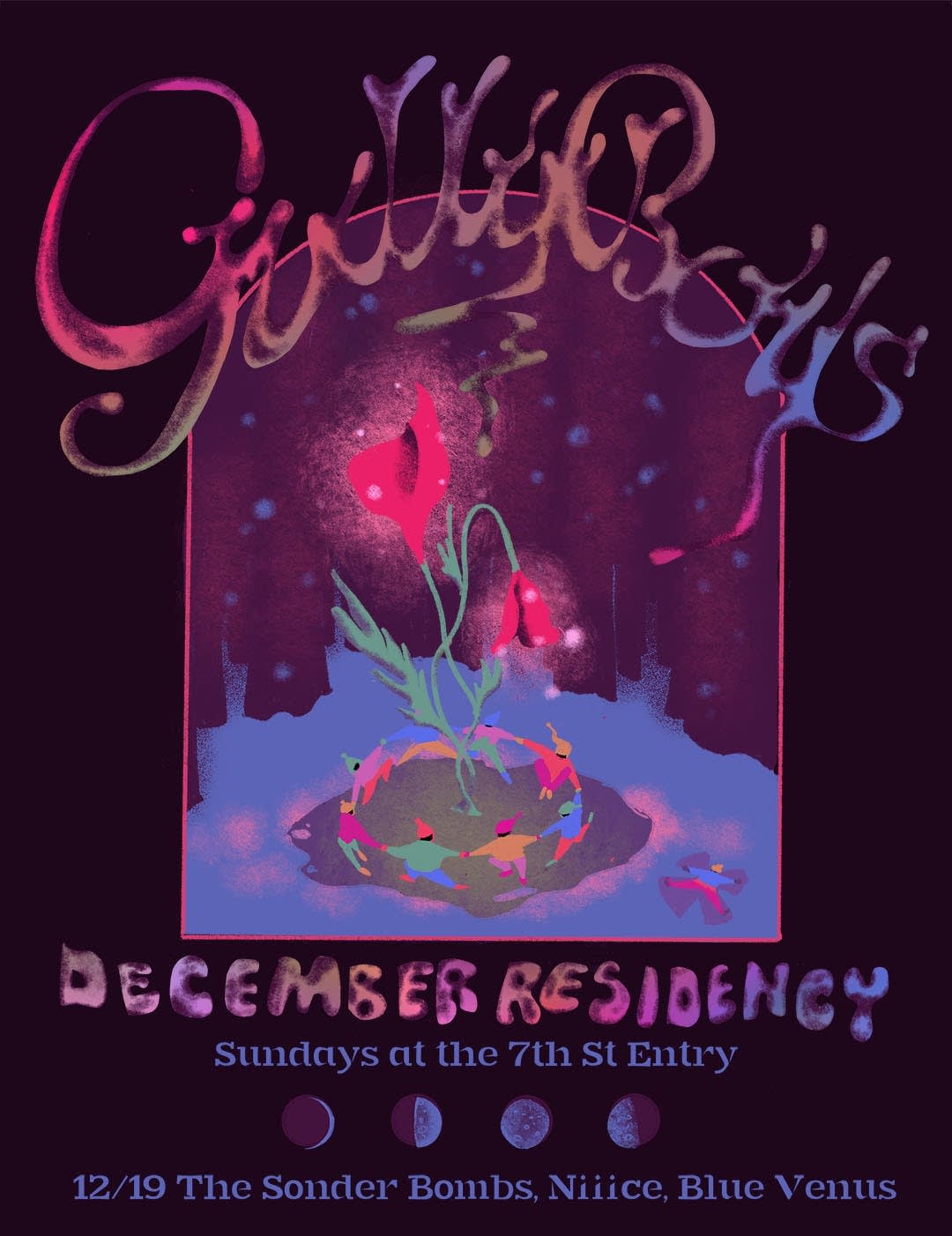 Gully Boys December Residency with The Sonder Bombs, niiice. and Blue Venus