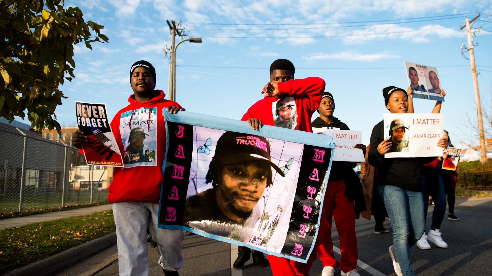 Photos: Remembering Jamar Clark, one year later | MPR News