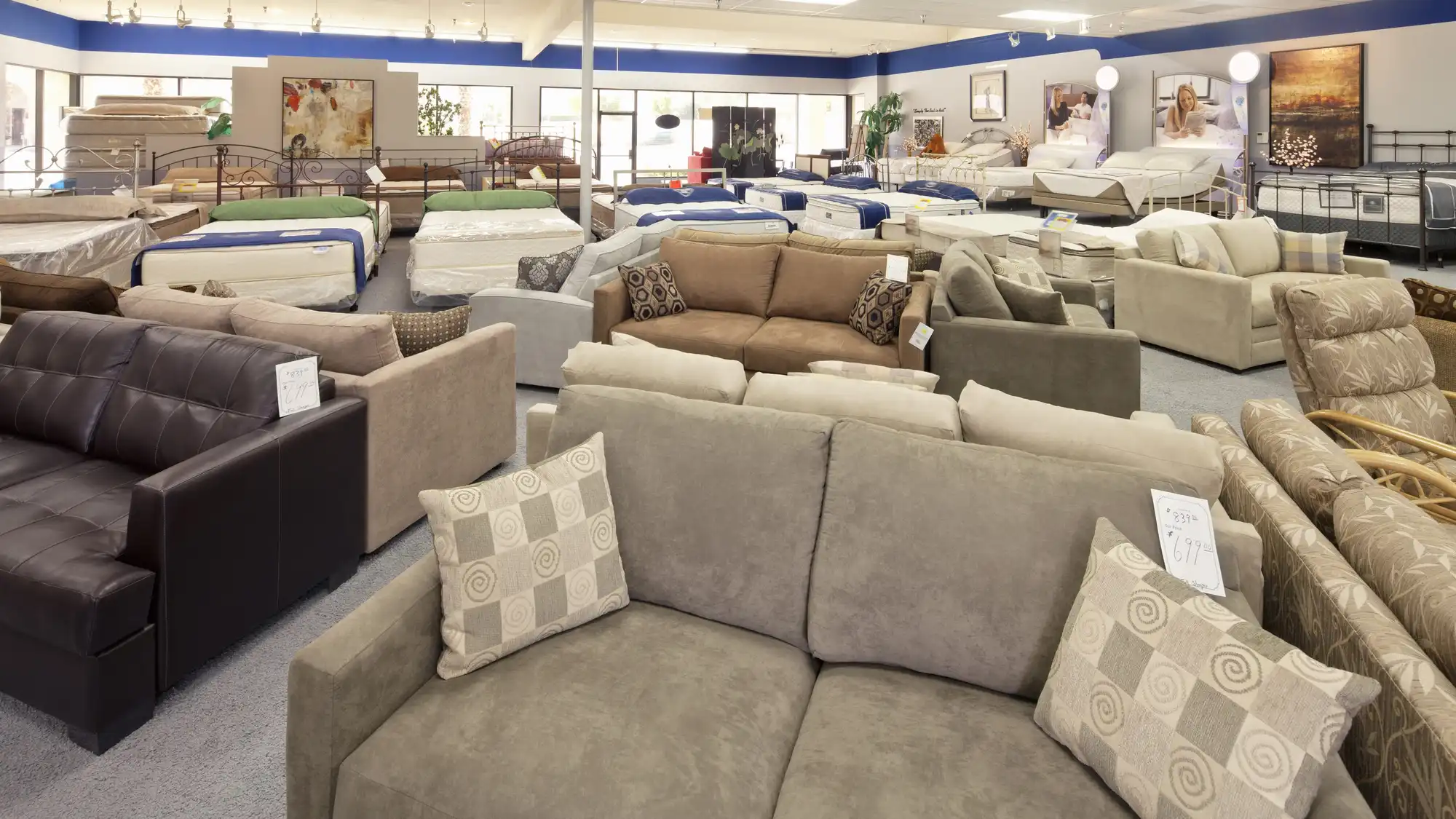 Home furnishing sales boom in January