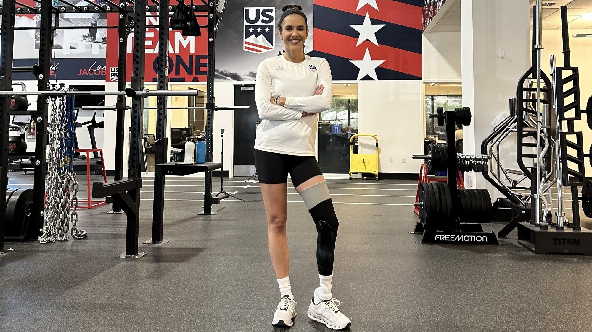 Fox 9’s Courtney Godfrey joins Team USA as a para-snowboarder | MPR News