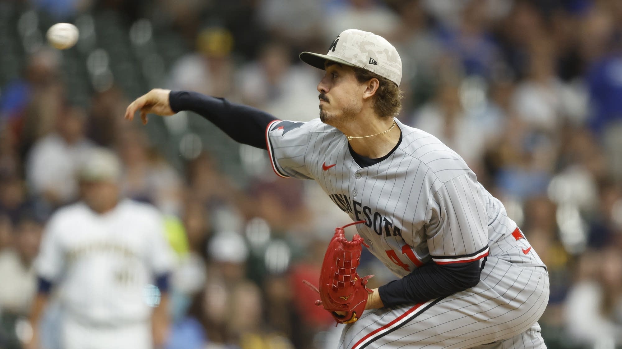 Joe Ryan pitches Twins to 12th straight win, 3-0 over Brewers | MPR News