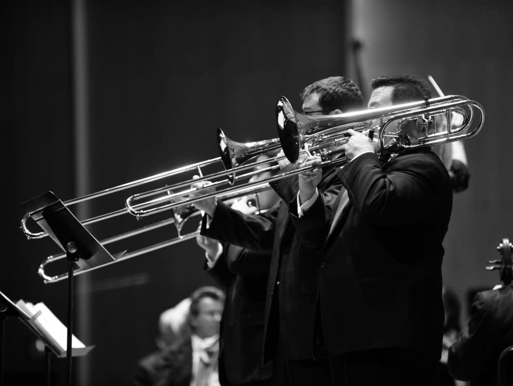 Ewazen's triple trombone concerto