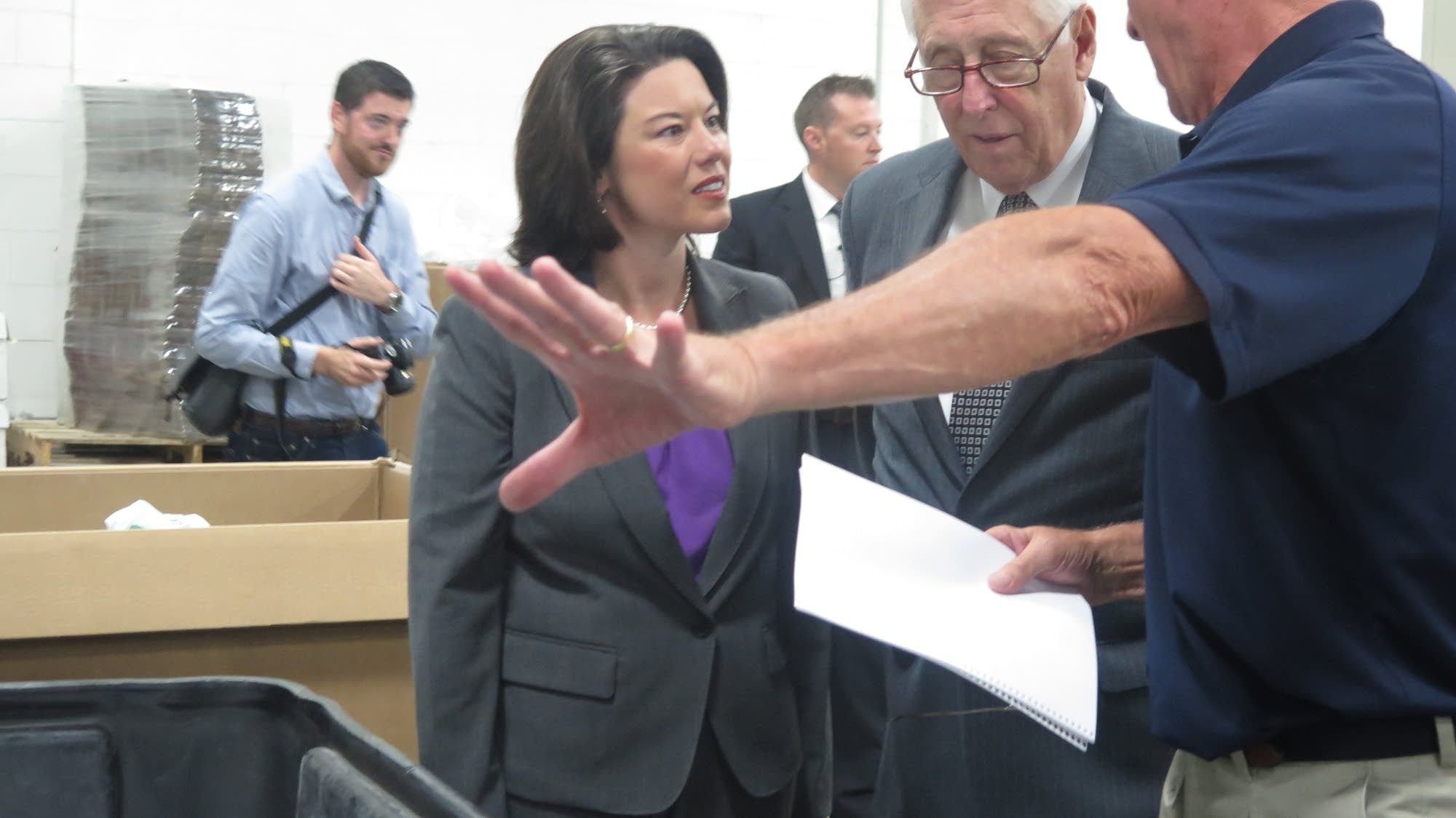 Number two congressional Democrat blitzes Minnesota | MPR News