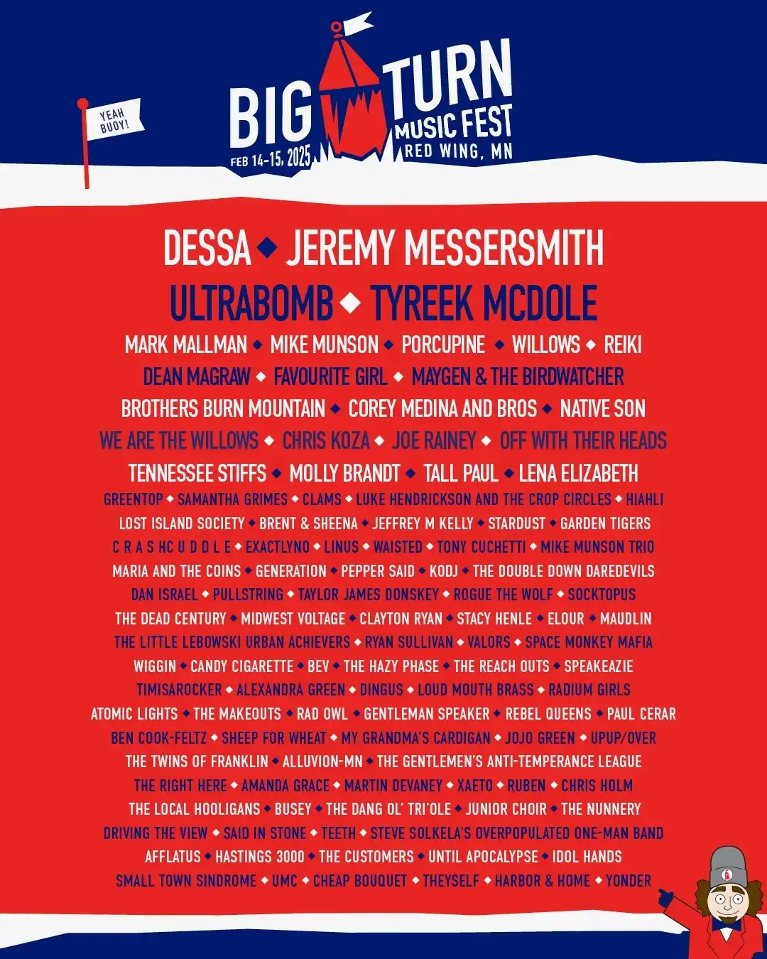 Big Turn Music Fest 2025: Day 1 – Friday, Feb. 14