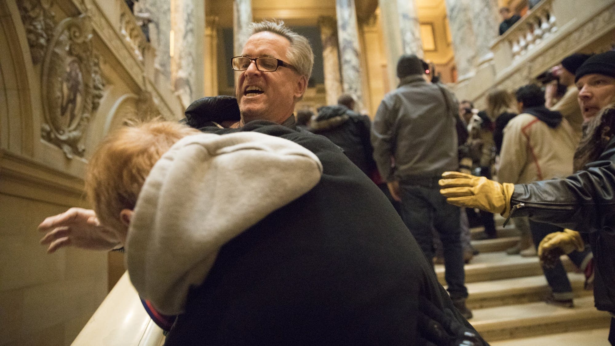 Tensions high at pro-Trump rally at the Capitol | MPR News