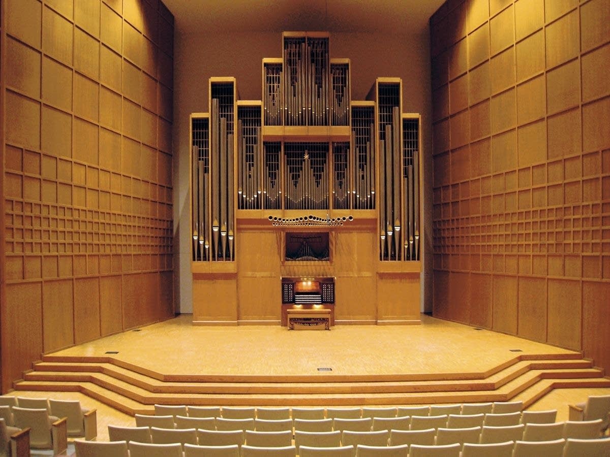 1986 Marcussen organ at Wiedemann Hall, Wichita State University ...