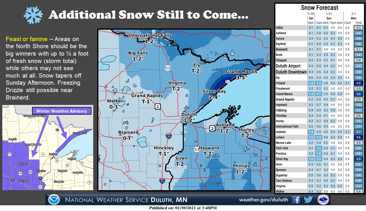 Areas of freezing drizzle, then snow, Saturday night; updated snow ...