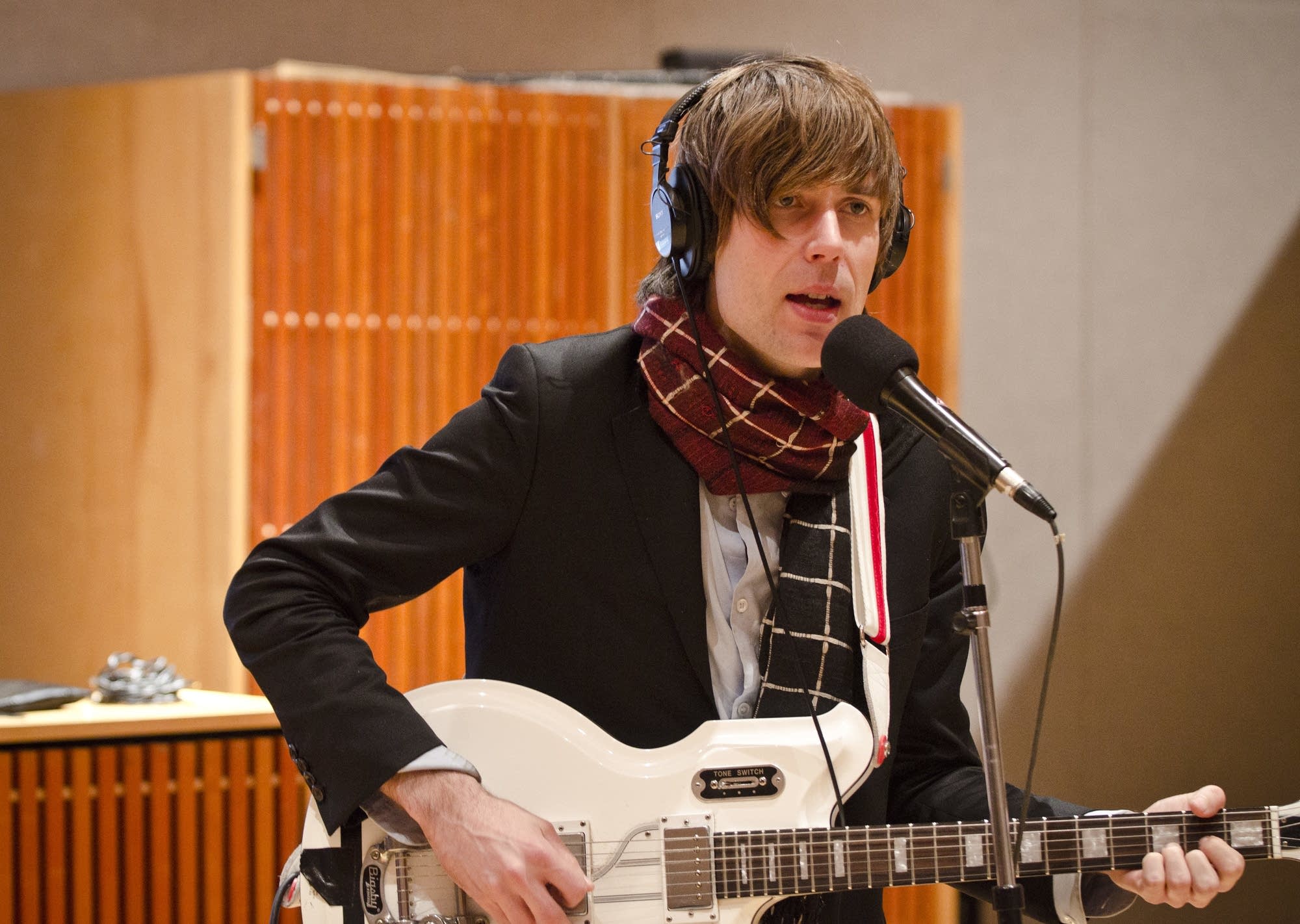 Islands perform in The Current studio