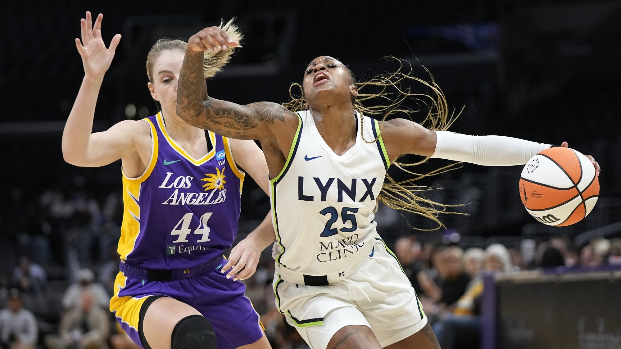 Collier helps Minnesota beat Los Angeles for 3rd time in 9 days | MPR News