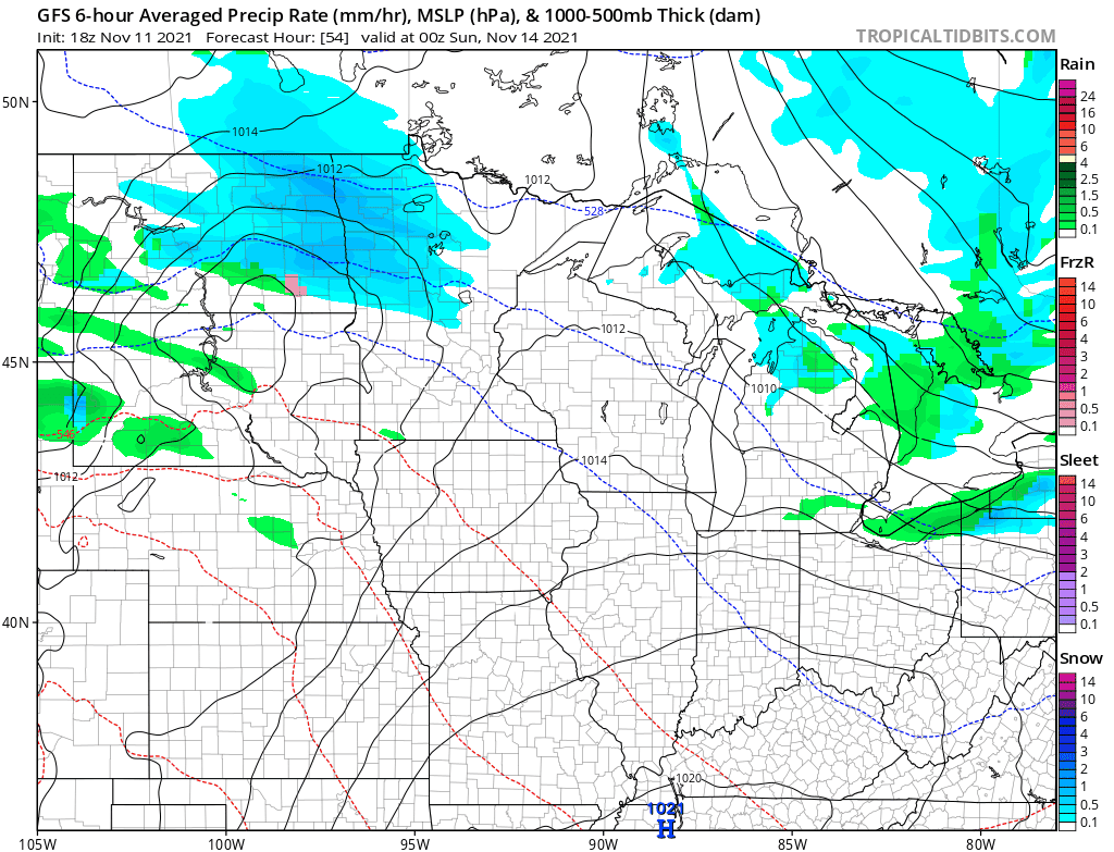 Winter storm, blizzard warnings north and west; more snow Saturday ...
