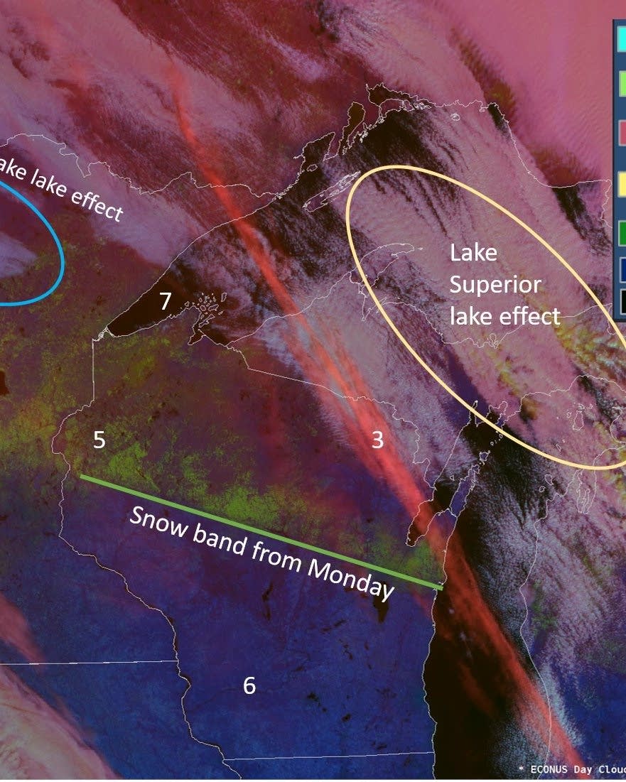 Nasa Noaa Satellite Lake Superior