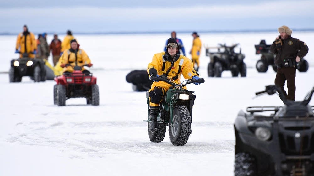 50 rescued from ice floes on northern Minnesota's Upper Red Lake | MPR News