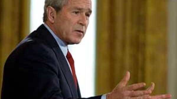 President Bush comments on Iraq report | MPR News