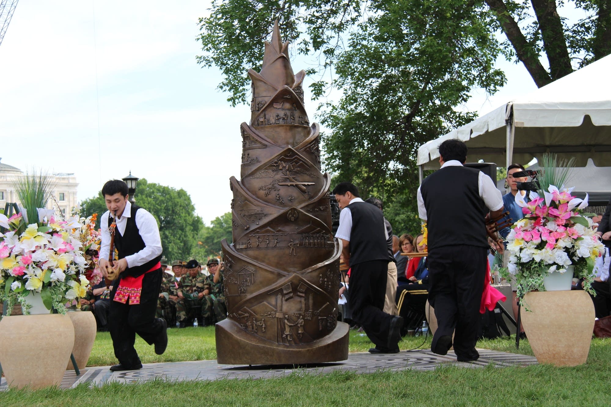New Minn. memorial honors service of soldiers in 'secret war' | MPR News