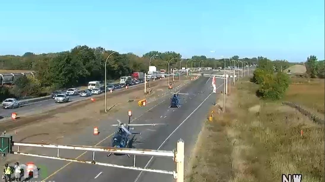 Two Drivers Seriously Injured In Crash That Closed Westbound I 94 Near