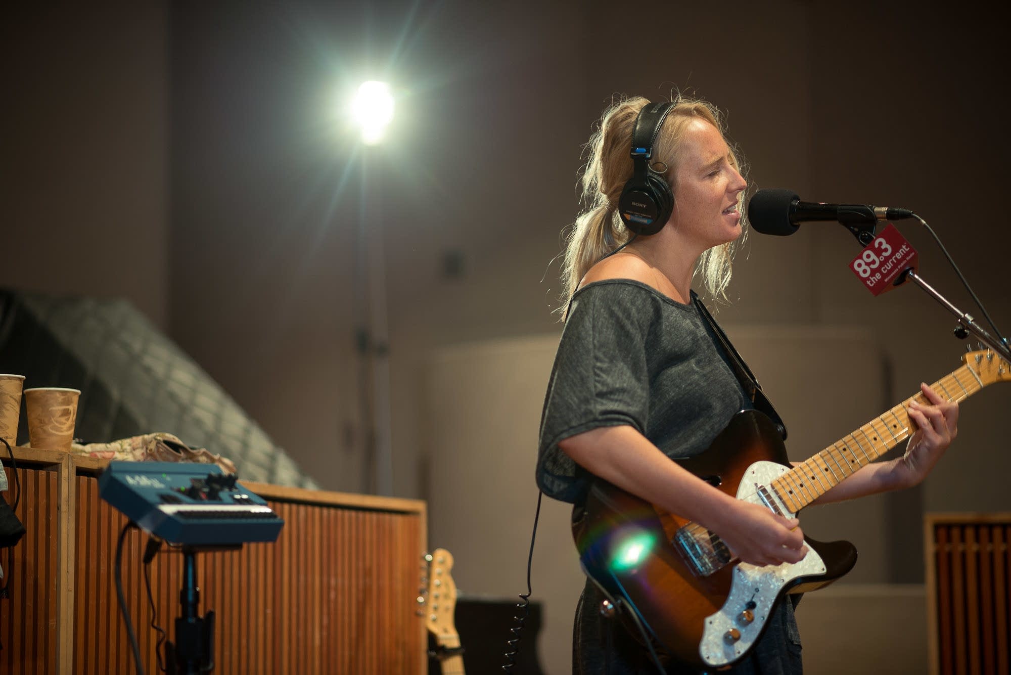 Lissie performs in The Current studio