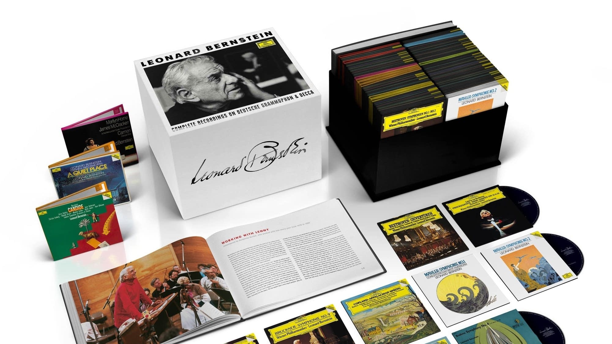 Enter for a chance to win a 158-disc Leonard Bernstein set