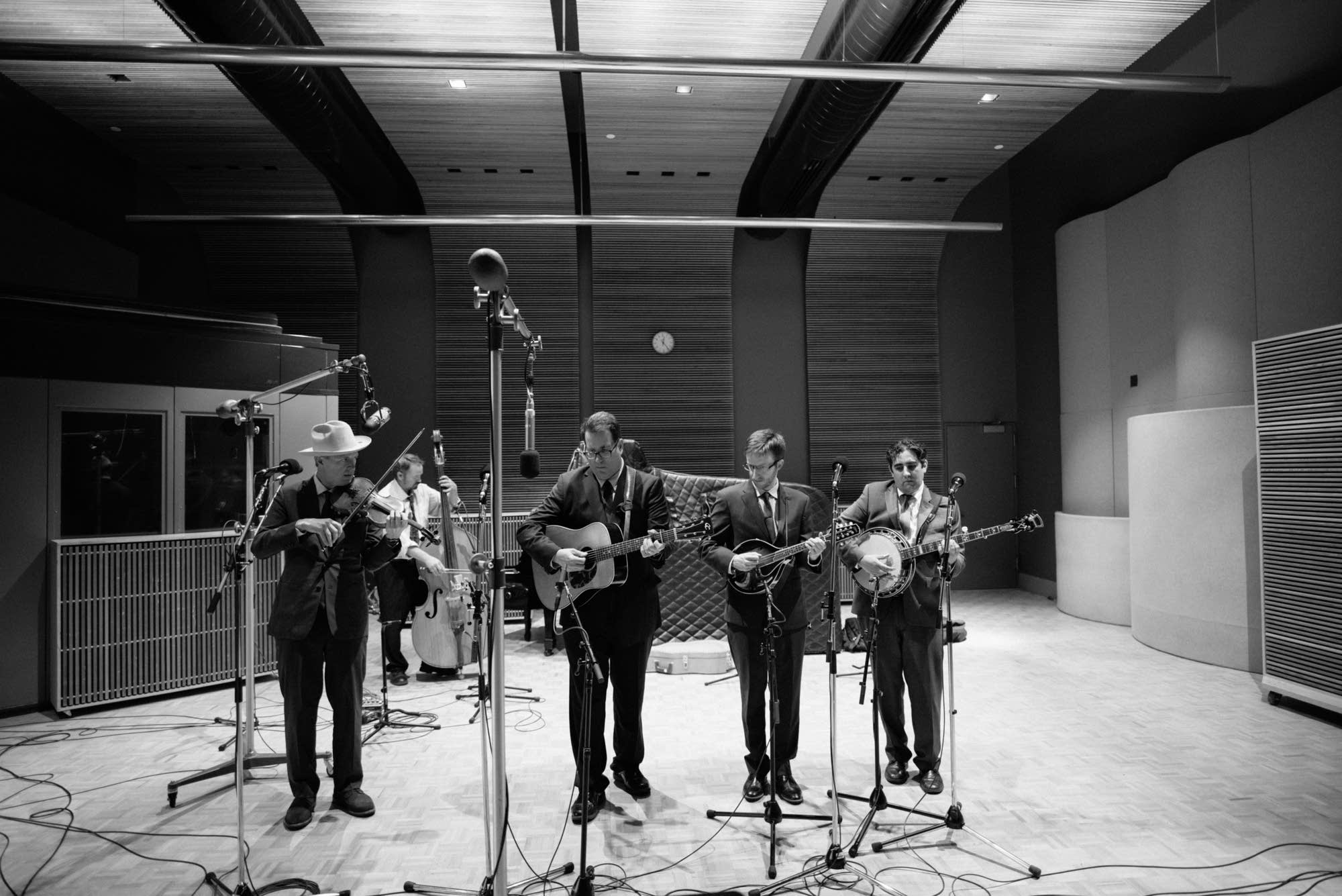 The High 48s perform in the Radio Heartland studio