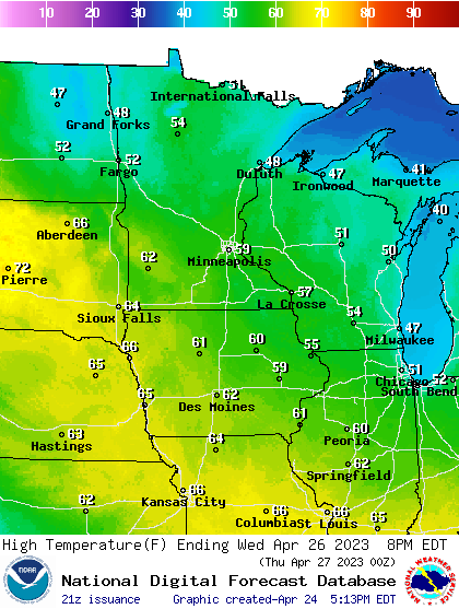 Sunny and a bit milder weather through Wednesday | MPR News