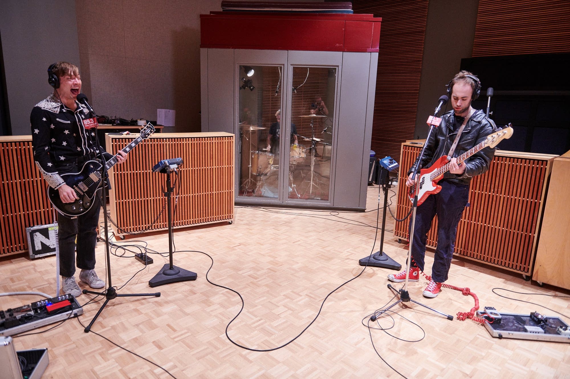 The Dirty Nil perform in The Current studio