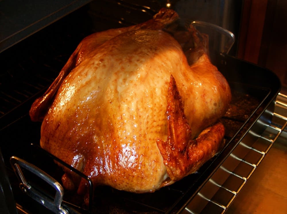 Slow-Roast Turkey with 40 Cloves of Garlic and White Wine Pan Gravy ...