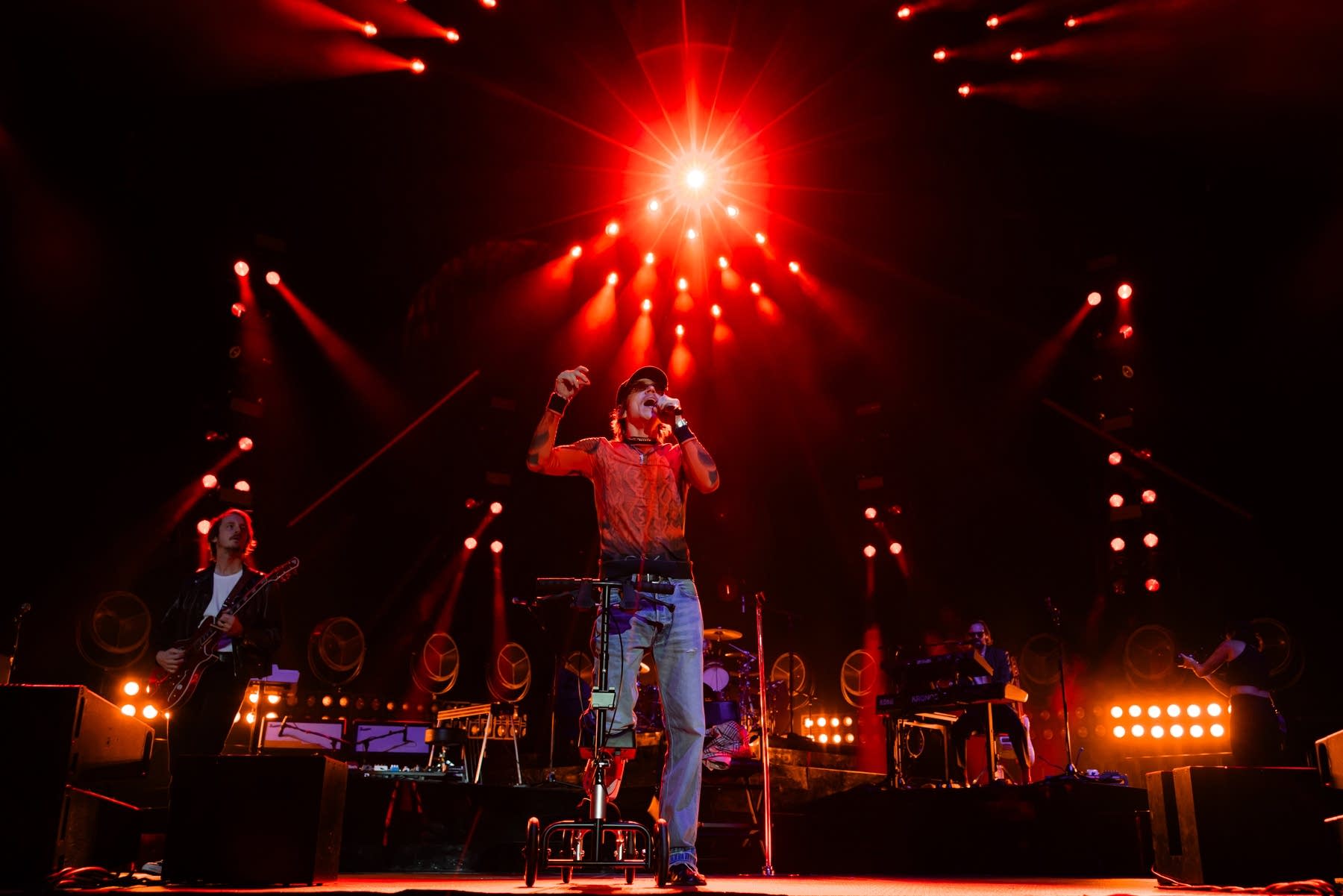 Photos: Cage the Elephant's Neon Pill Tour pops at Target Center