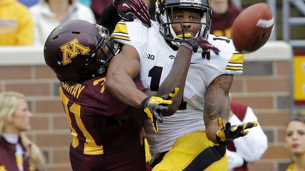 Hawkeyes muscle Gophers aside, 23-7 | MPR News