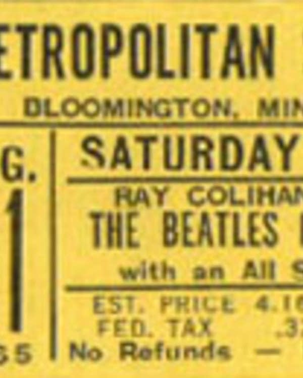 Beatles Concert Tickets