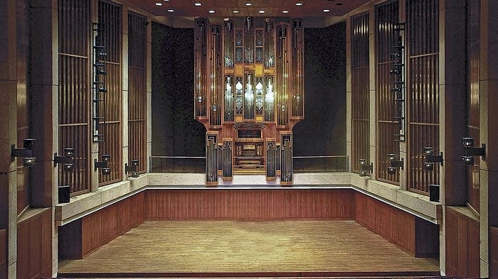1981 Visser-Rowland organ at Bates Recital Hall, University of Texas ...