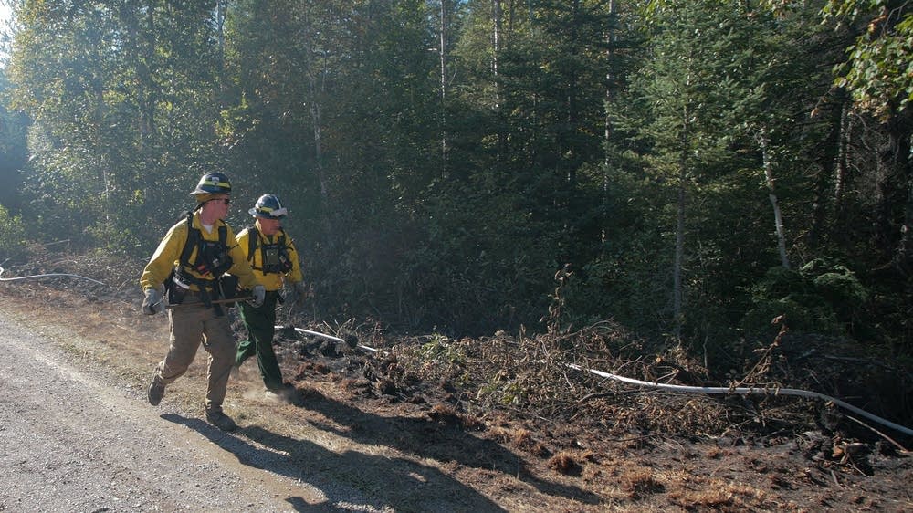Optimism rising as crews work to contain BWCA fire | MPR News