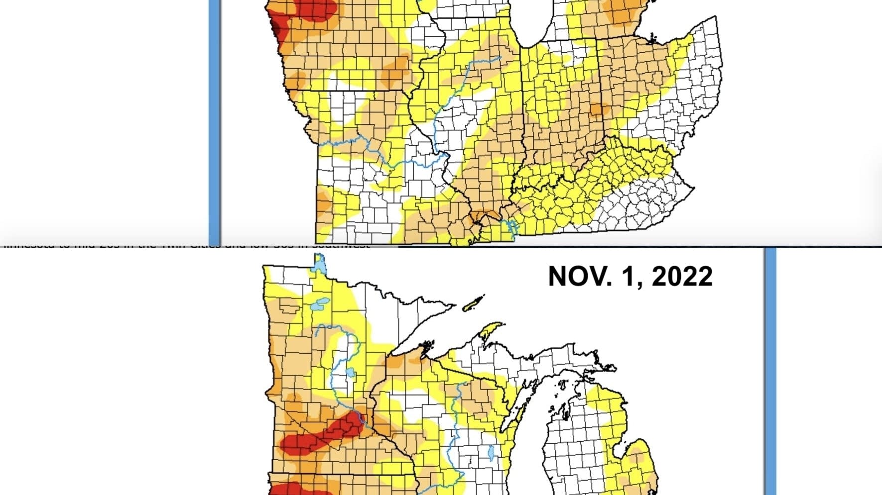 A wet December has been helping alleviate drought conditions | MPR News