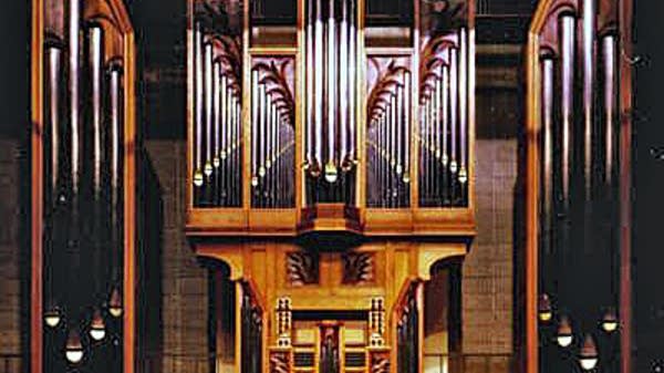 1987 Brombaugh organ in Tye Recital Hall, Iowa State University, Ames ...