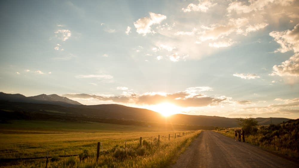 Fred Child visits St. Benedict's Monastery in Snowmass, Colorado