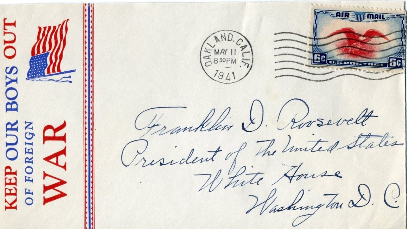 Envelopes and cards sent to the Roosevelt White House | APM Reports