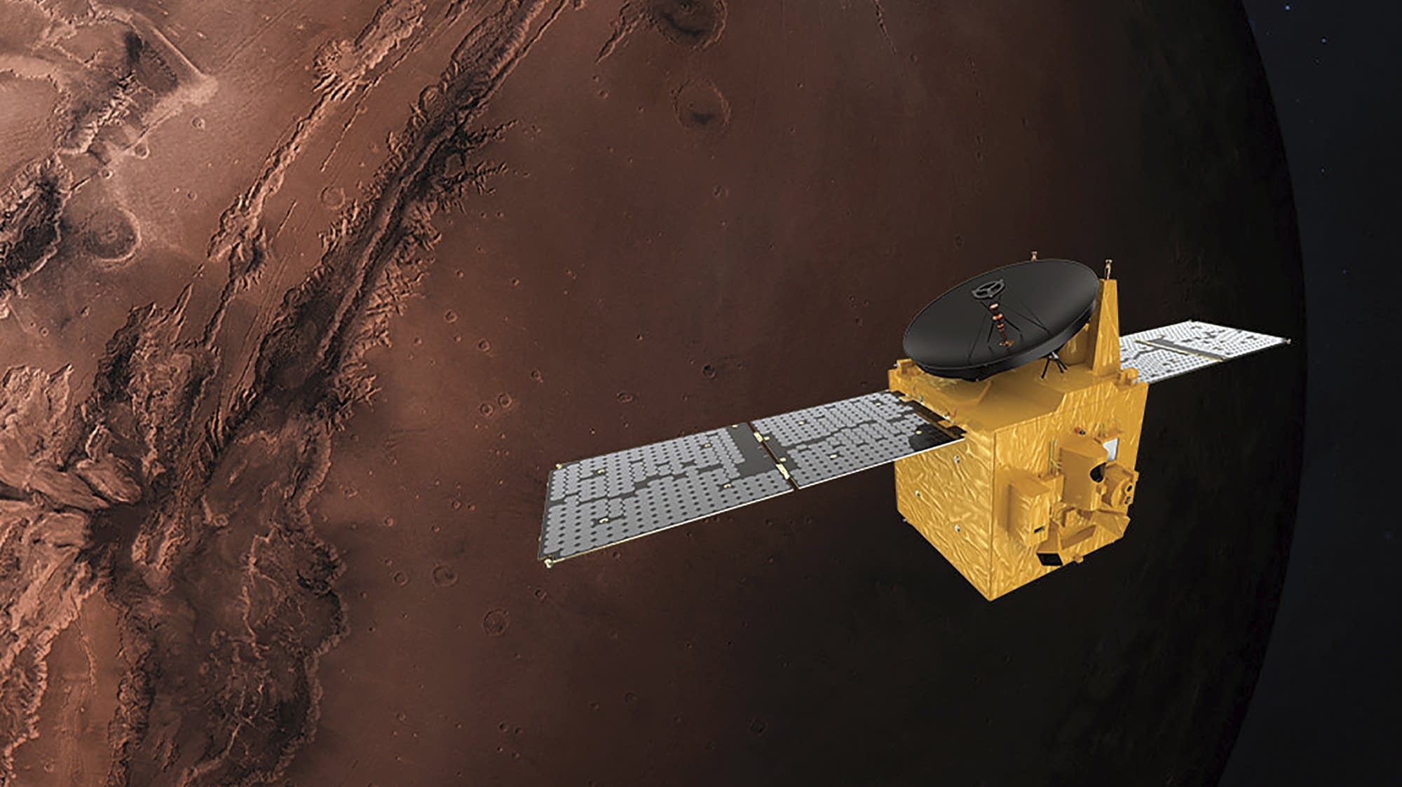Look out, Mars: Here we come with a fleet of spacecraft | MPR News