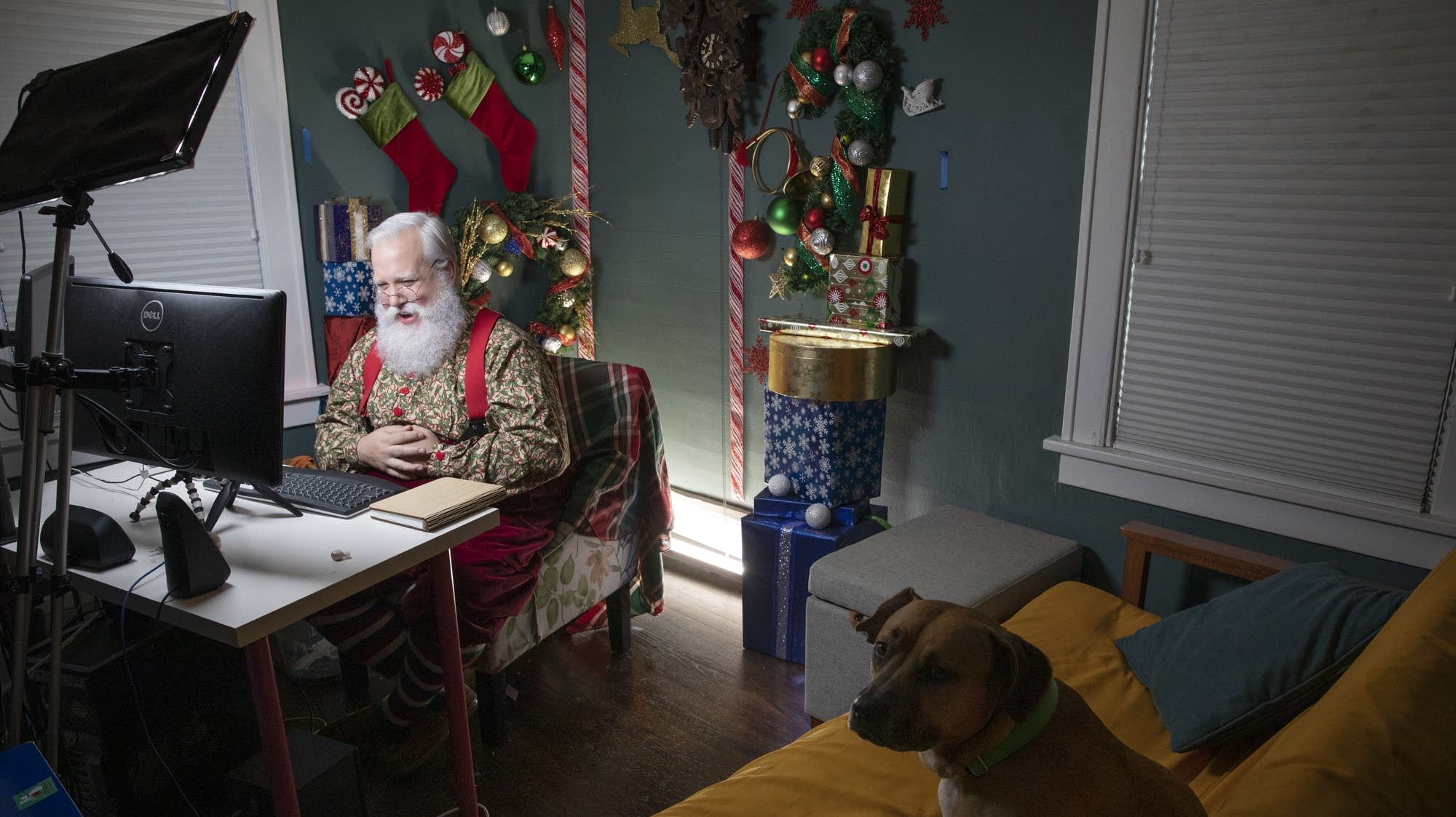 He's making a safety list, checking it twice: Santa adjusts to pandemic ...