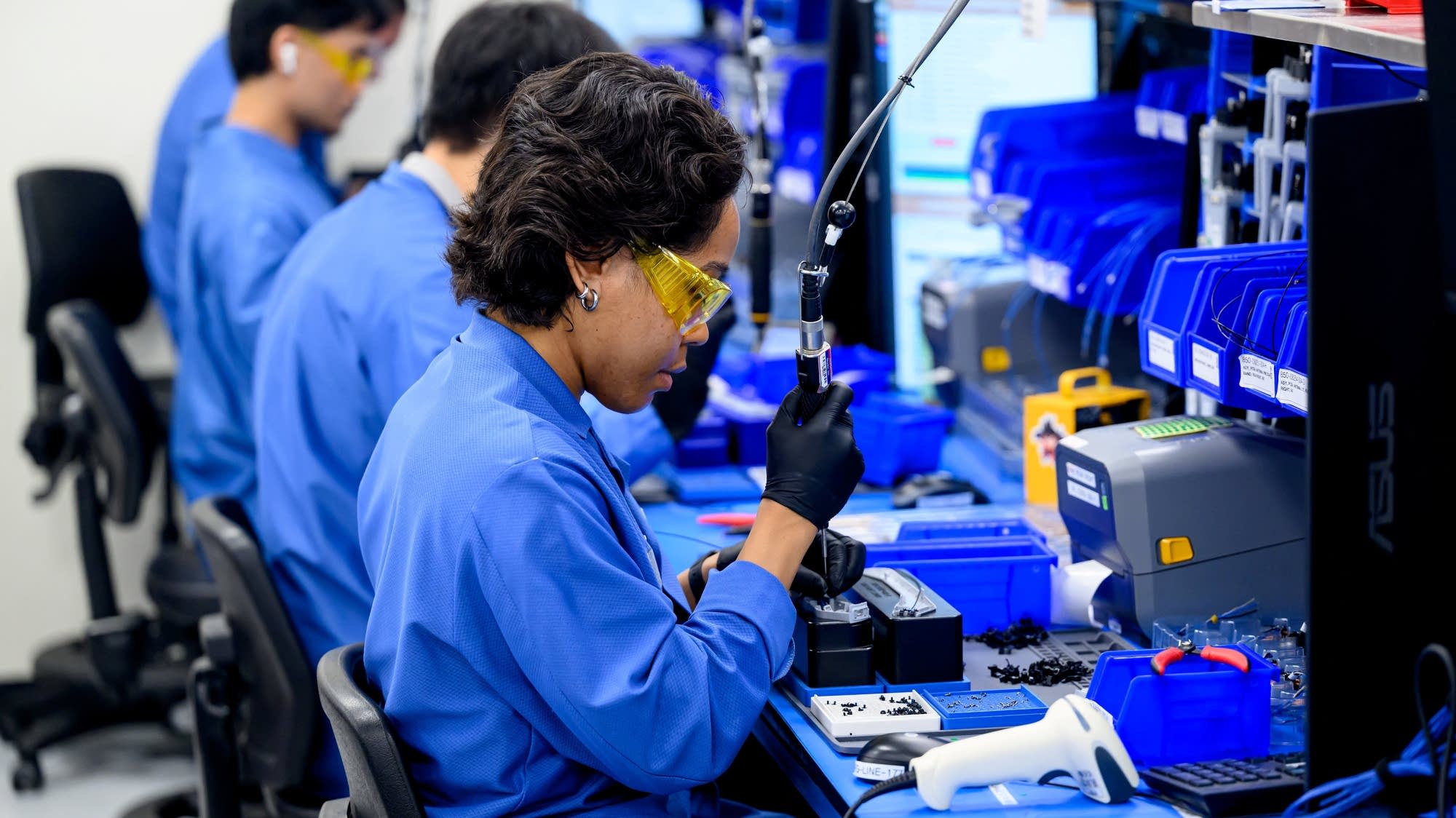 Strong manufacturing data masks a sector bracing for disruption
