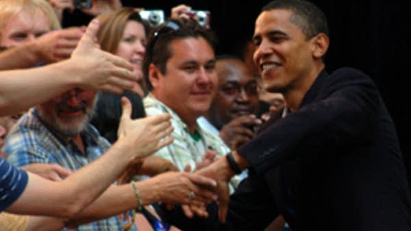 Obama packs 'em in, leaves Minnesota with more campaign dollars | MPR News