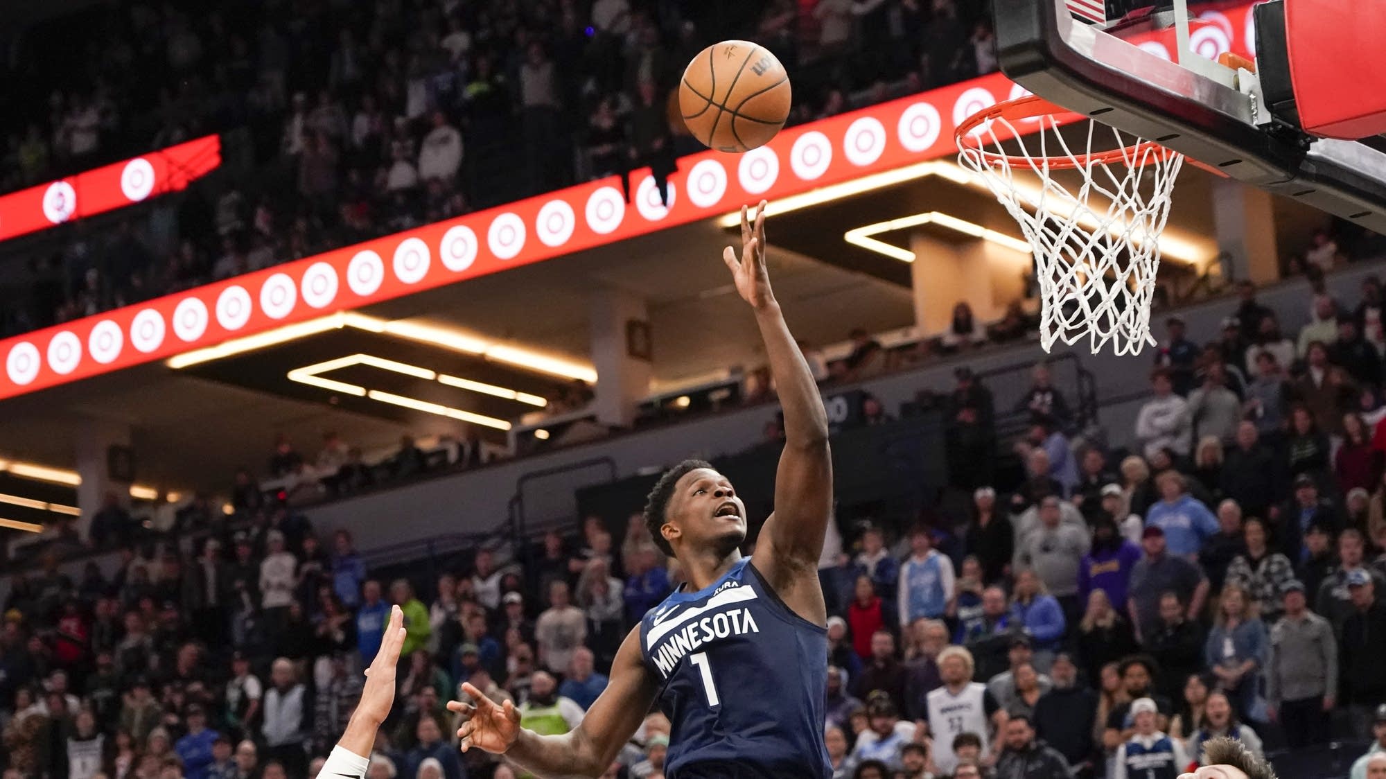 Edwards scores 32, helps Wolves close out Blazers 113-106 | MPR News