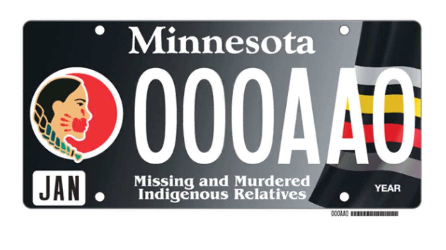 Minnesota unveils Missing and Murdered Indigenous Relatives license ...