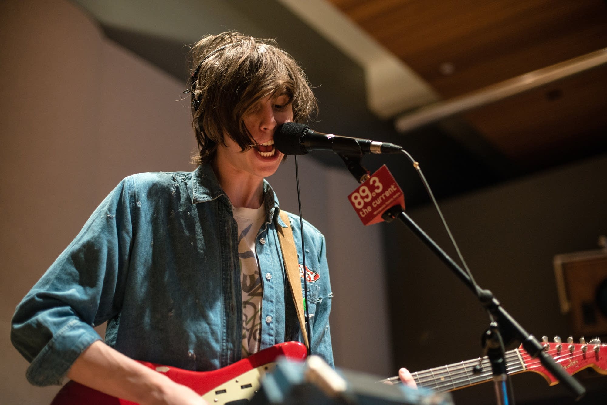 Howler perform in The Current's studio
