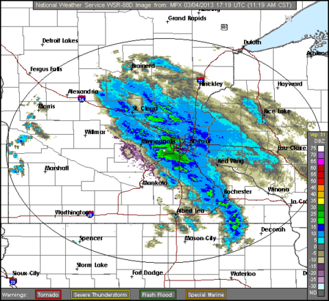Storm warnings from Montana to Minnesota | MPR News