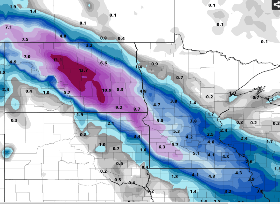 Rain and snow Wednesday, wintry pattern change ahead | MPR News